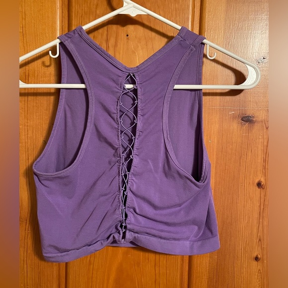 Tops | Purple Athletic Wear Top | Poshmark